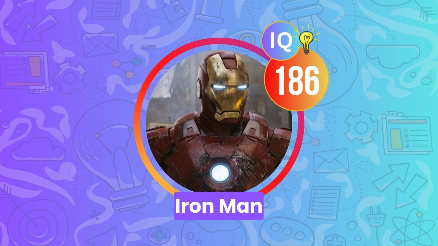 Iron Man IQ (Superhero Persona of Anthony Edward)