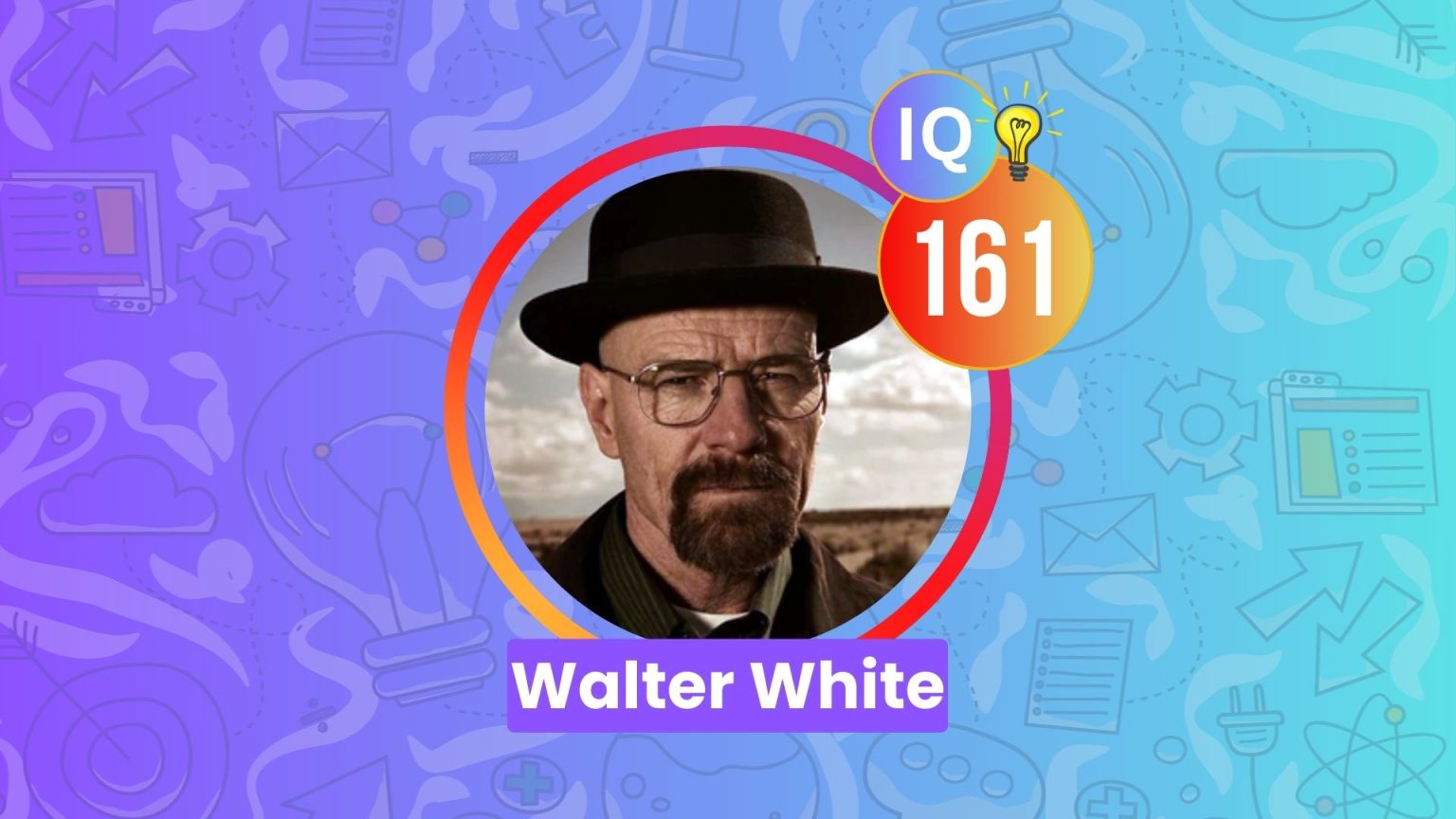 Walter White IQ (Antihero Turned Villain Protagonist)